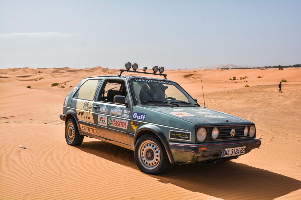 Cómo preparar un coche para una aventura como la VW Golf Challenge